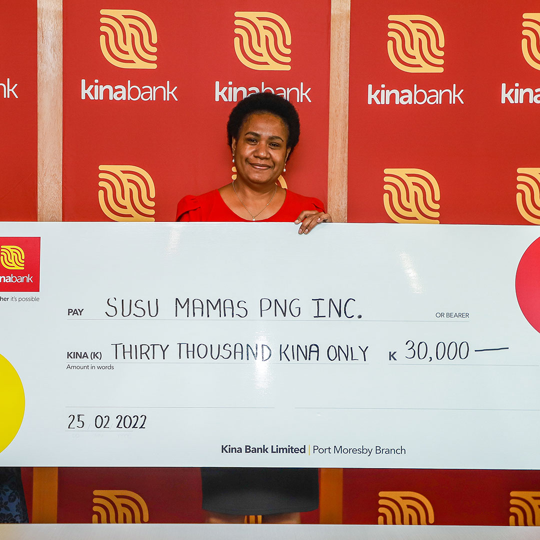 PGK30,000 Assistance for Susu Mamas - Kina Bank PNG